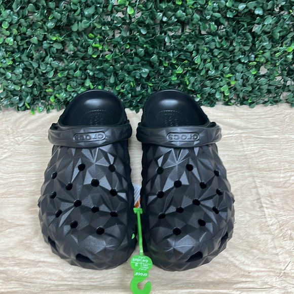 CROCS | Shoes | Crocs Classic Geometric Clog Black | Poshmark